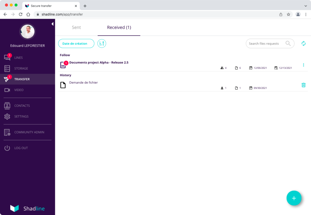 SHADLINE DOC - User guide