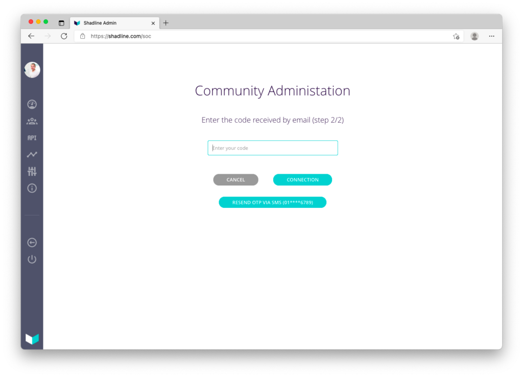 SHADLINE DOC - Admin guide