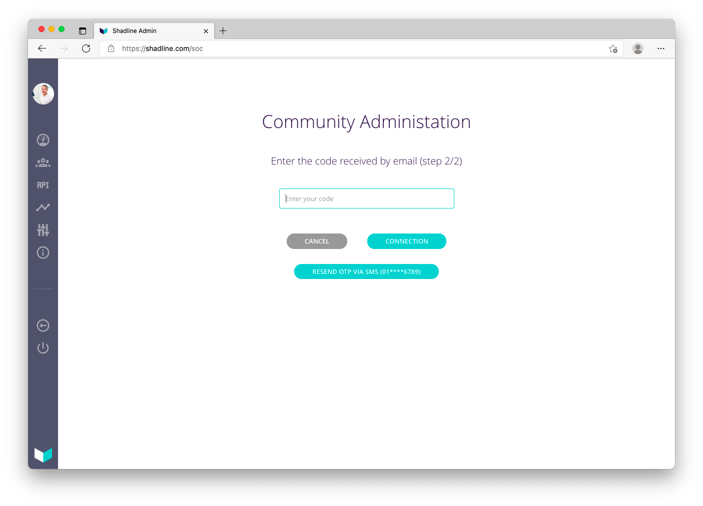 SHADLINE DOC - Admin guide