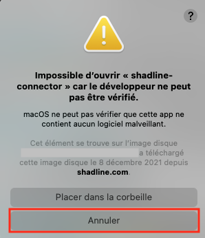 SHADLINE DOC - Connector guide